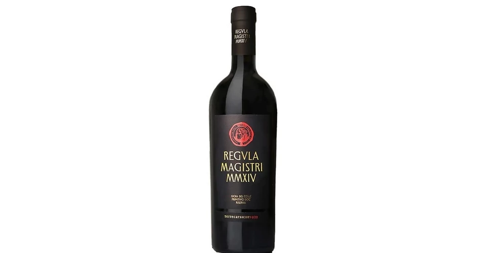 Terrecarsiche Regula Magistri Primitivo Gioia del Colle 2016 (utolsó ...