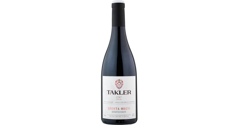 Takler Szenta-hegyi Kékfrankos 2020 (0,75l) akár ingyenes szállítással ...